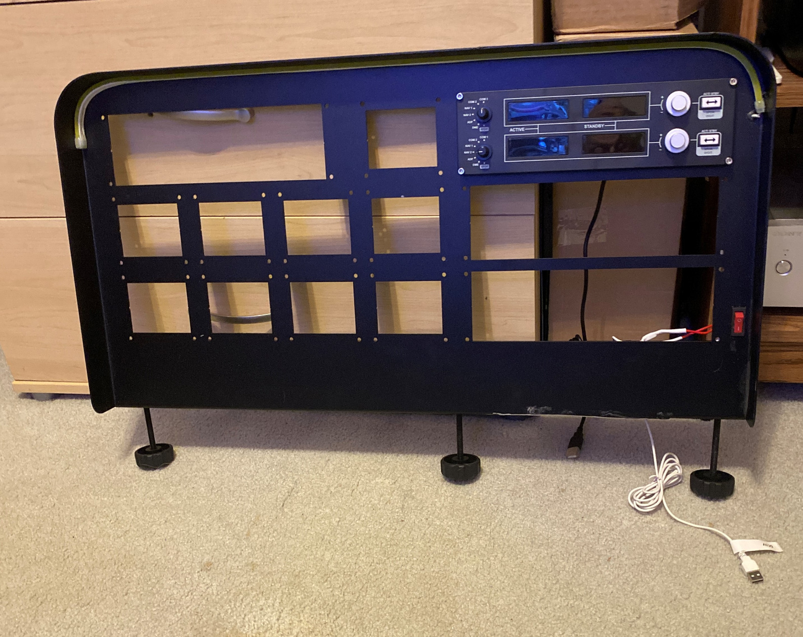 $33/mo - Finance Meza Flight Simulator Cockpit ，wheel stand pro flight ...