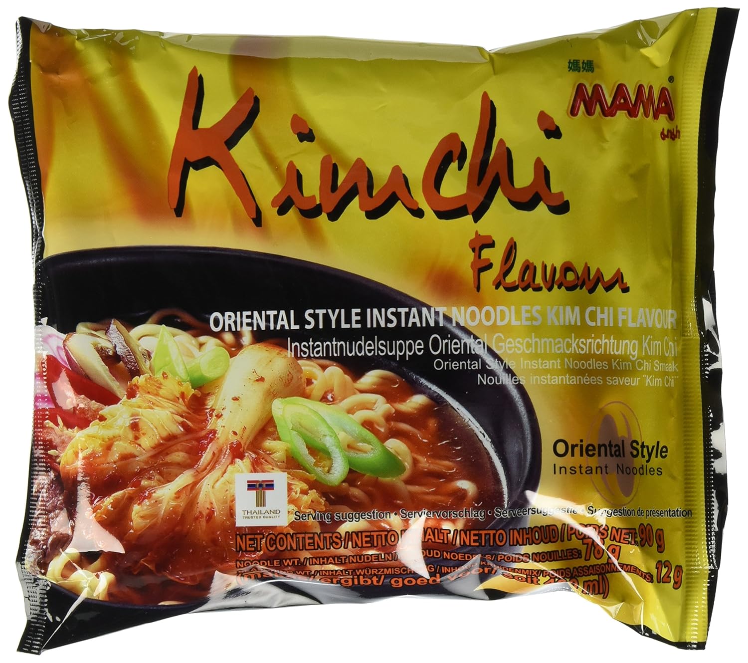 Mama Instant Nudeln Kimchi Jumbo 90g, 30er Pack (30 x 90 g): Amazon.de ...