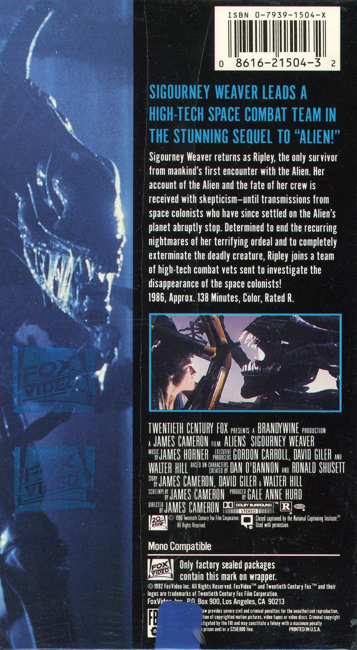 Mua Aliens Aliens VHS Tape Multi-Format Blu-ray DVD 4K trên Amazon Mỹ ...