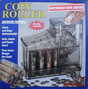 Amazon.com : Motorized Coin Sorter ~ Coin Roller (Double Capacity ...