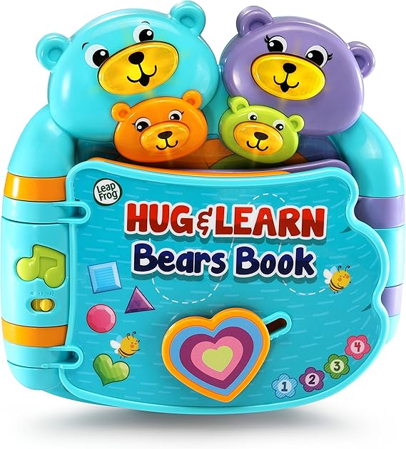 Amazon.com: LeapFrog Hug & Learn Bears Book, Blue: Toys & Games