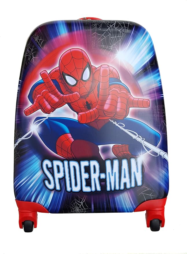 Spiderman Marvel, trolley, suitcase,baggage: Amazon.co.uk: Toys & Games