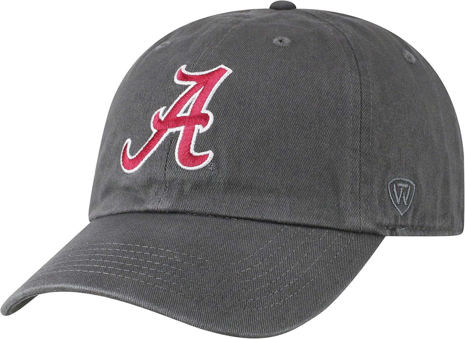 NCAA Alabama Crimson Tide Men's Adjustable Relaxed Fit Charcoal Icon ...