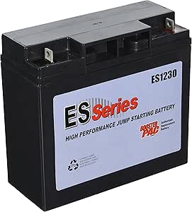 Clore Automotive ES1230 Replacement Battery (ES Series for ES5000 ...