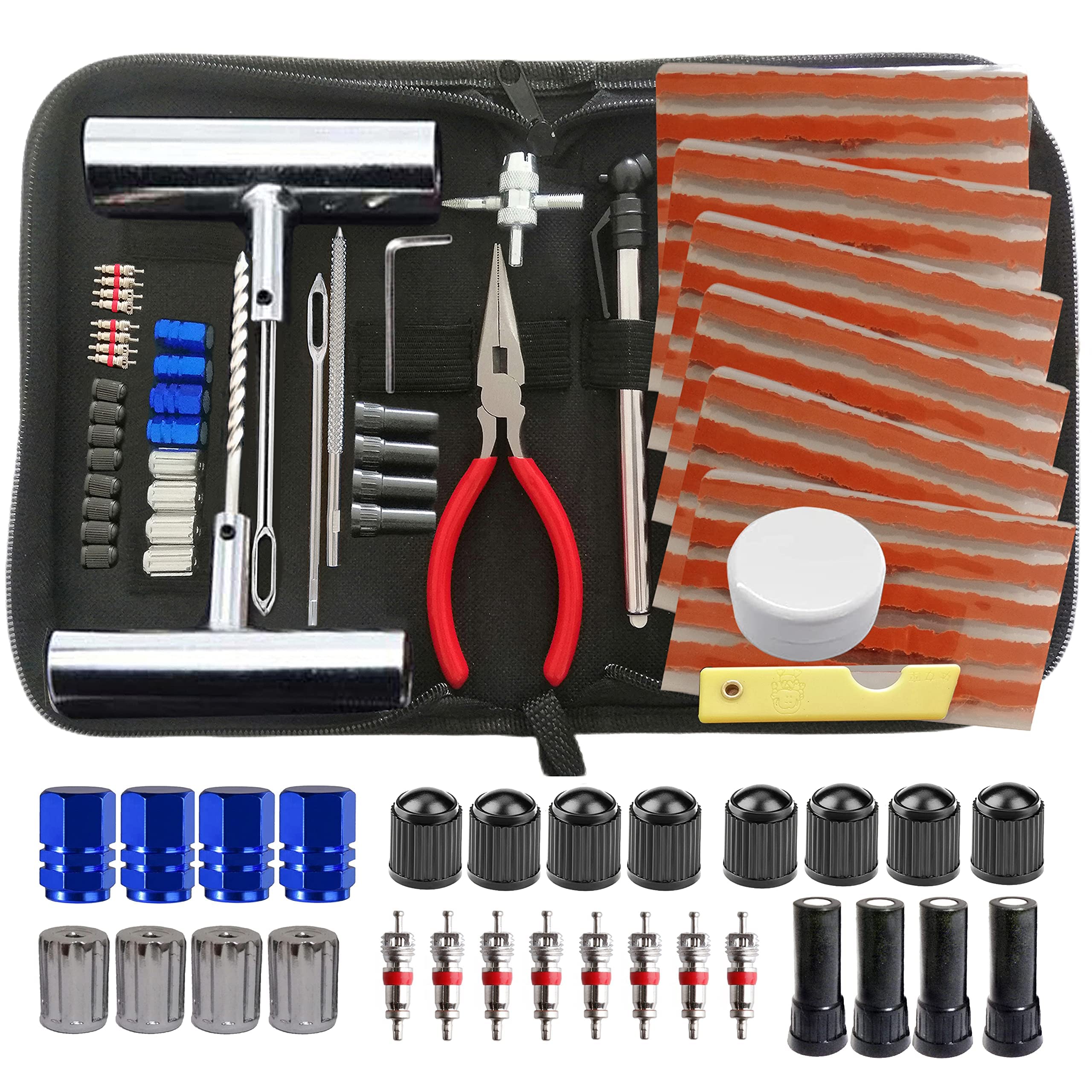 Mua Tire Repair Kit, 68pcs Heavy Duty Tire Plug Kit, Universal Tire ...