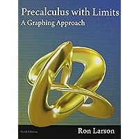 Precalculus With Limits A Graphing Approach 5th Edition: Larson, Ron ...