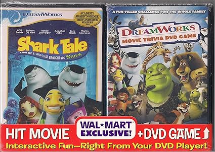 Amazon.com: Shark Tale + Bonus DreamWorks Interactive Movie Trivia DVD ...