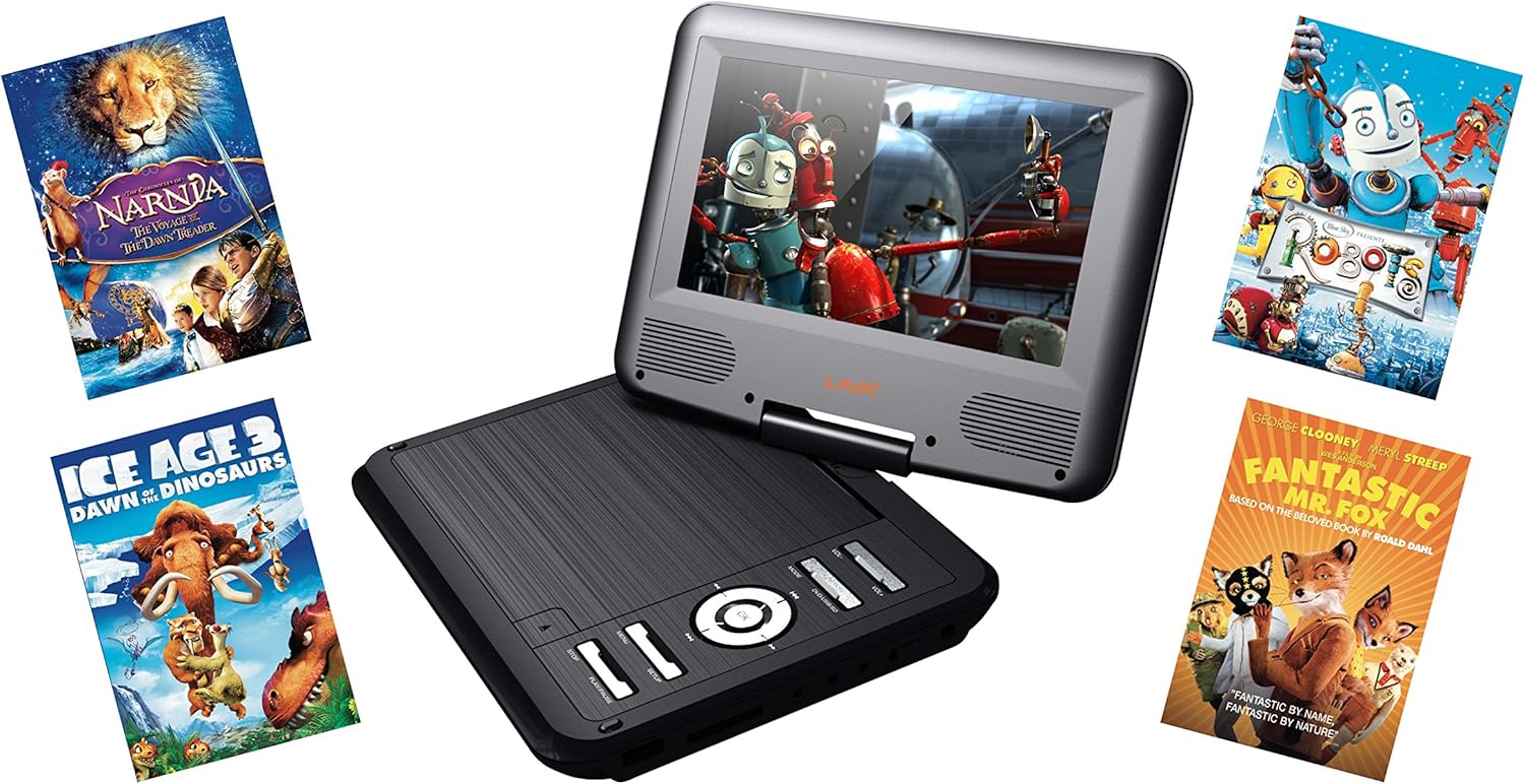 Lava 7-inch Screen Portable DVD Player with Fox Family: Amazon.co.uk ...