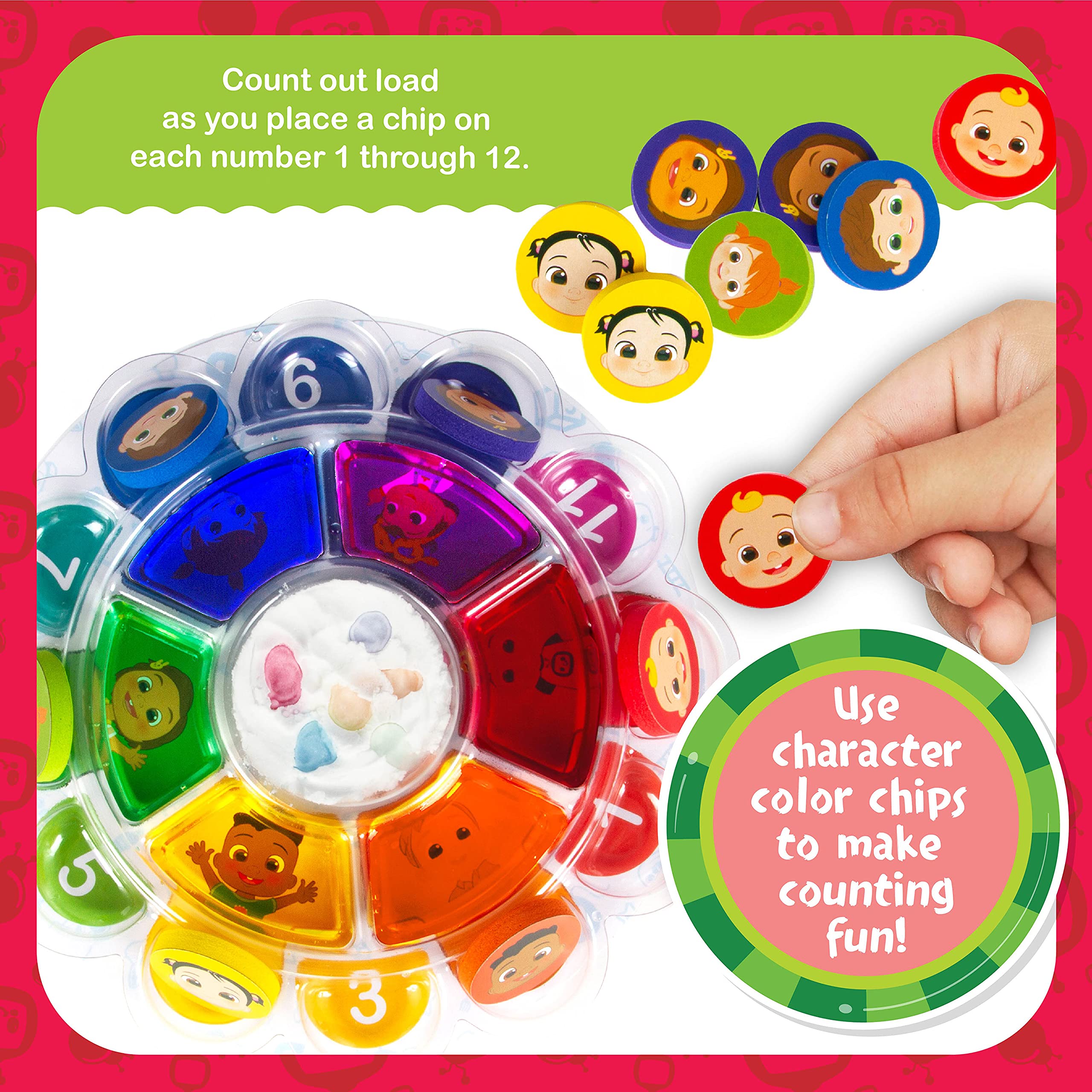 Mua Cocomelon Color Science Kit - 5 Kids Science Experiments of Mixing, Sorting and Counting ...