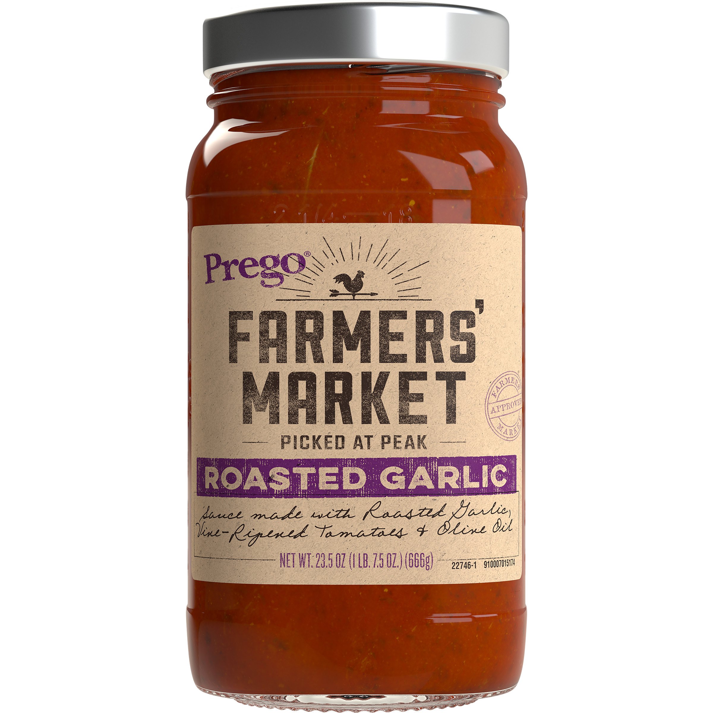 Amazon.com : Prego Farmers' Market Classic Marinara Sauce, 23.5 Ounce ...