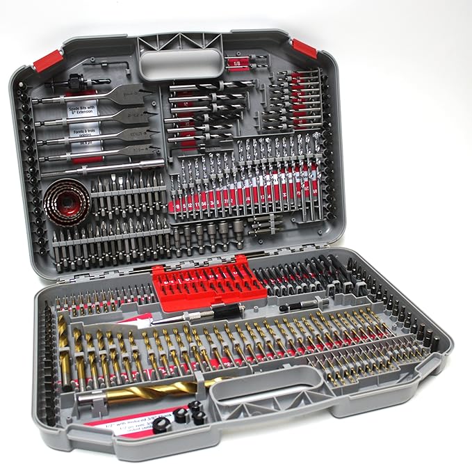 Maxtech 53381MX 246 Piece Drill and Drive Accessory Set: Amazon.co.uk ...