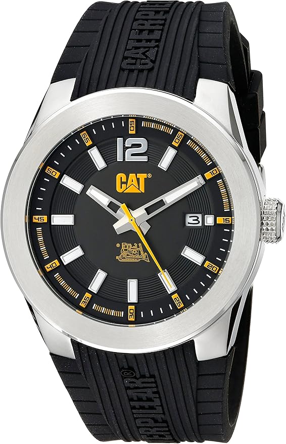 Cat Relojes Hombre ab14121137 Icono analógico Pantalla Cuarzo Negro ...