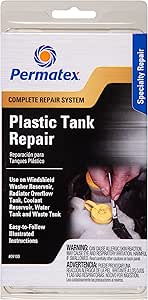 Amazon.com: Permatex® Plastic Tank Repair Kit : Automotive