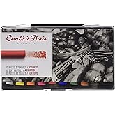 Amazon.com: Conté à Paris Soft Pastels with 40 Assorted Colors