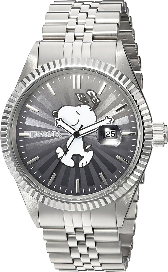 Invicta 24800 Character - Snoopy Men's Wrist Watch Stainless Steel ...