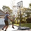 Yaheetech Kids Basketball Hoop Outdoor Portable Basketball Goals Court ...