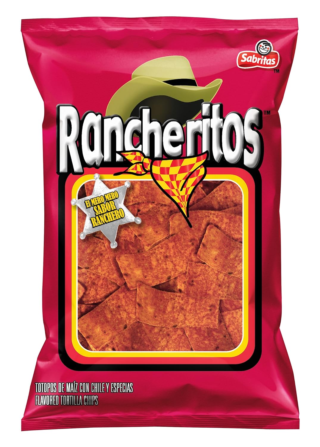 Amazon.com : Sabritones Rancherito Flavored Wheat Snacks, 7.625 Ounce ...