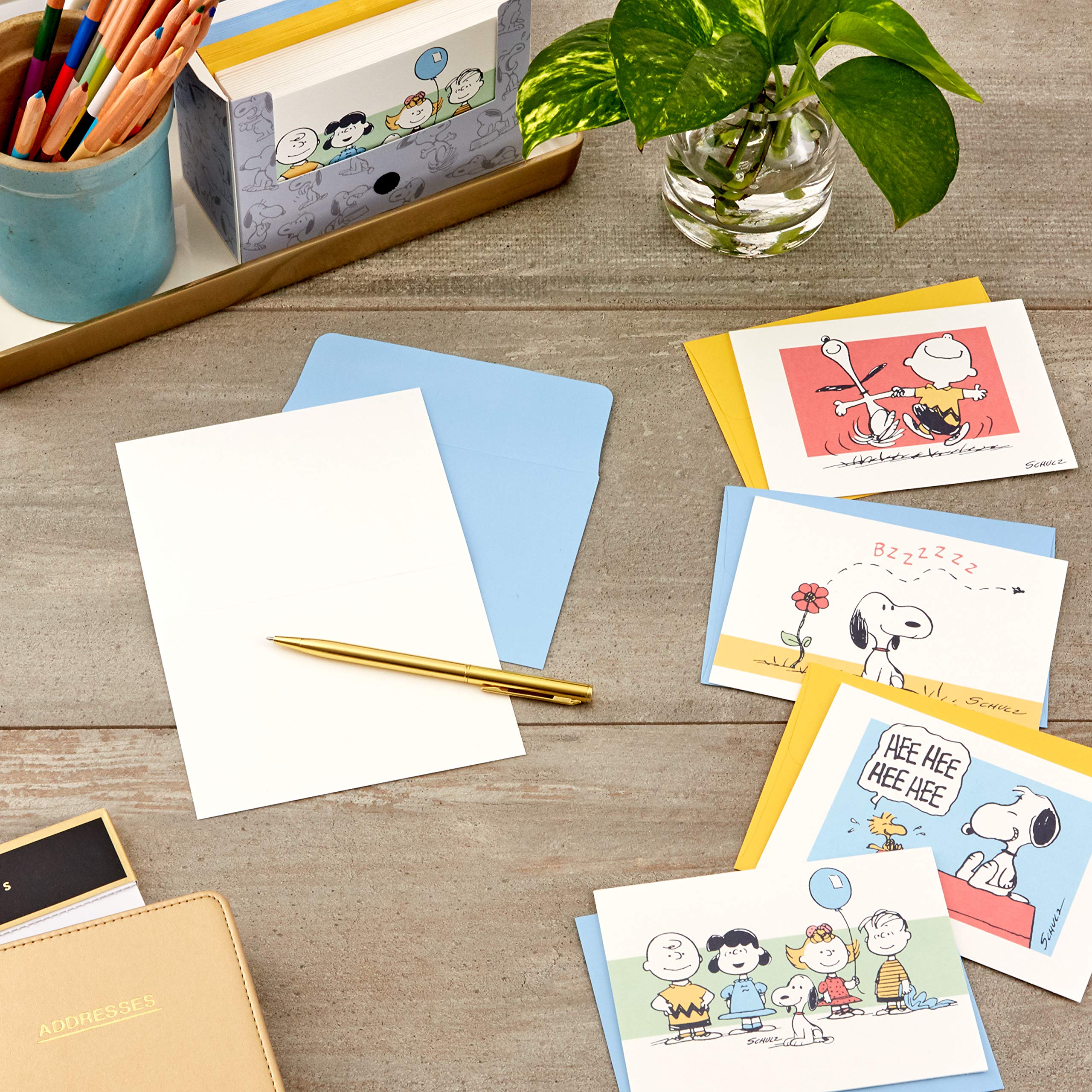 Mua Peanuts Blank Cards Assortment, 70th Anniversary (40 Note Cards with Envelopes) trên Amazon ...