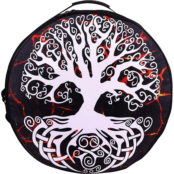 Tabla Drum ARAW American Shamanic Native Drum Bison Natural Hide (18 ...