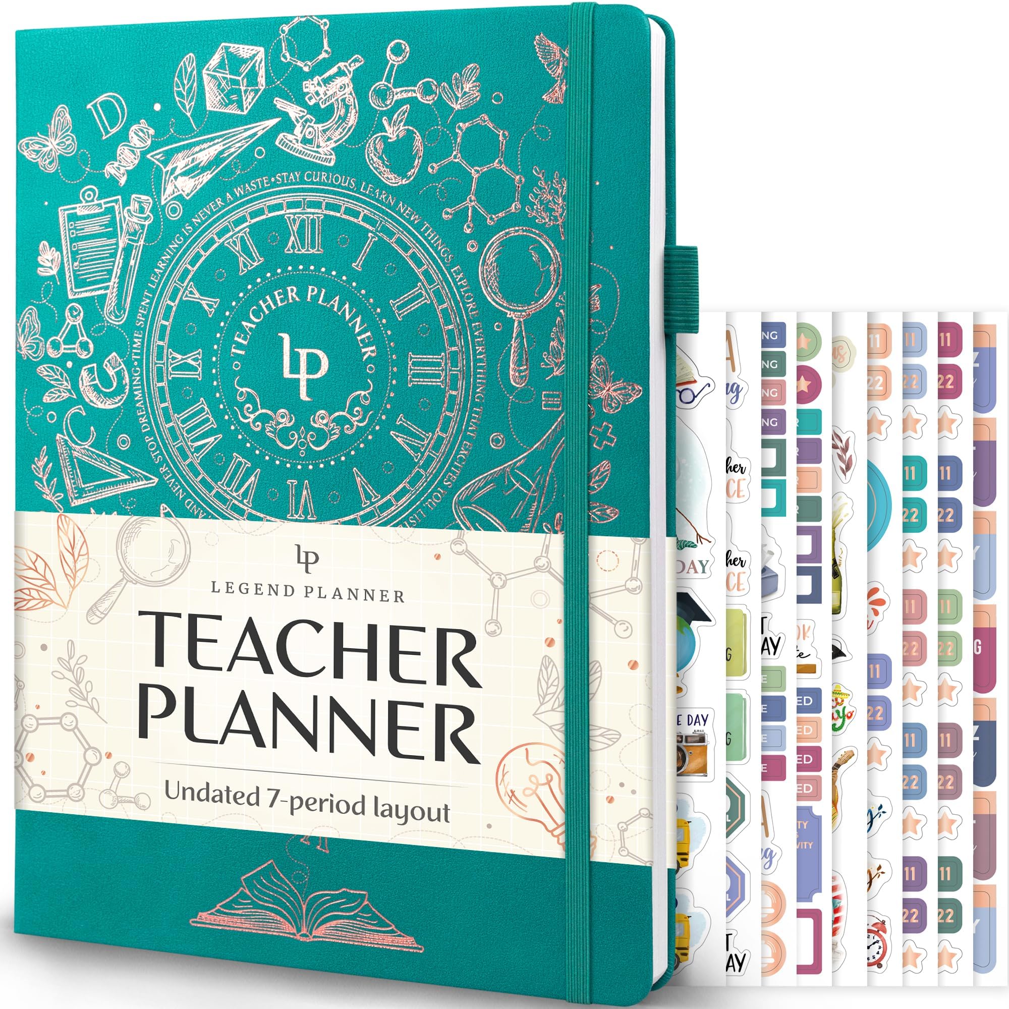 Legend Teacher Planner – Undated Lesson Plan Book for Teachers with ...