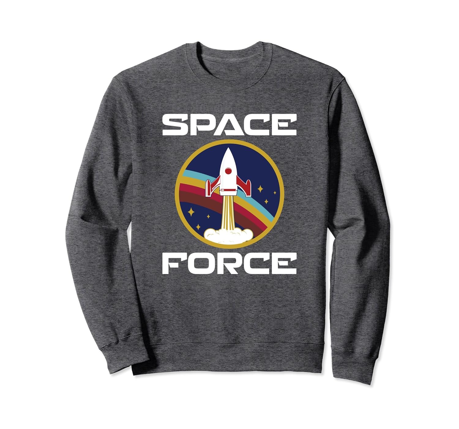 US Space Force Outer Space Rocket Ship Sweatshirt-4LVS – 4loveshirt