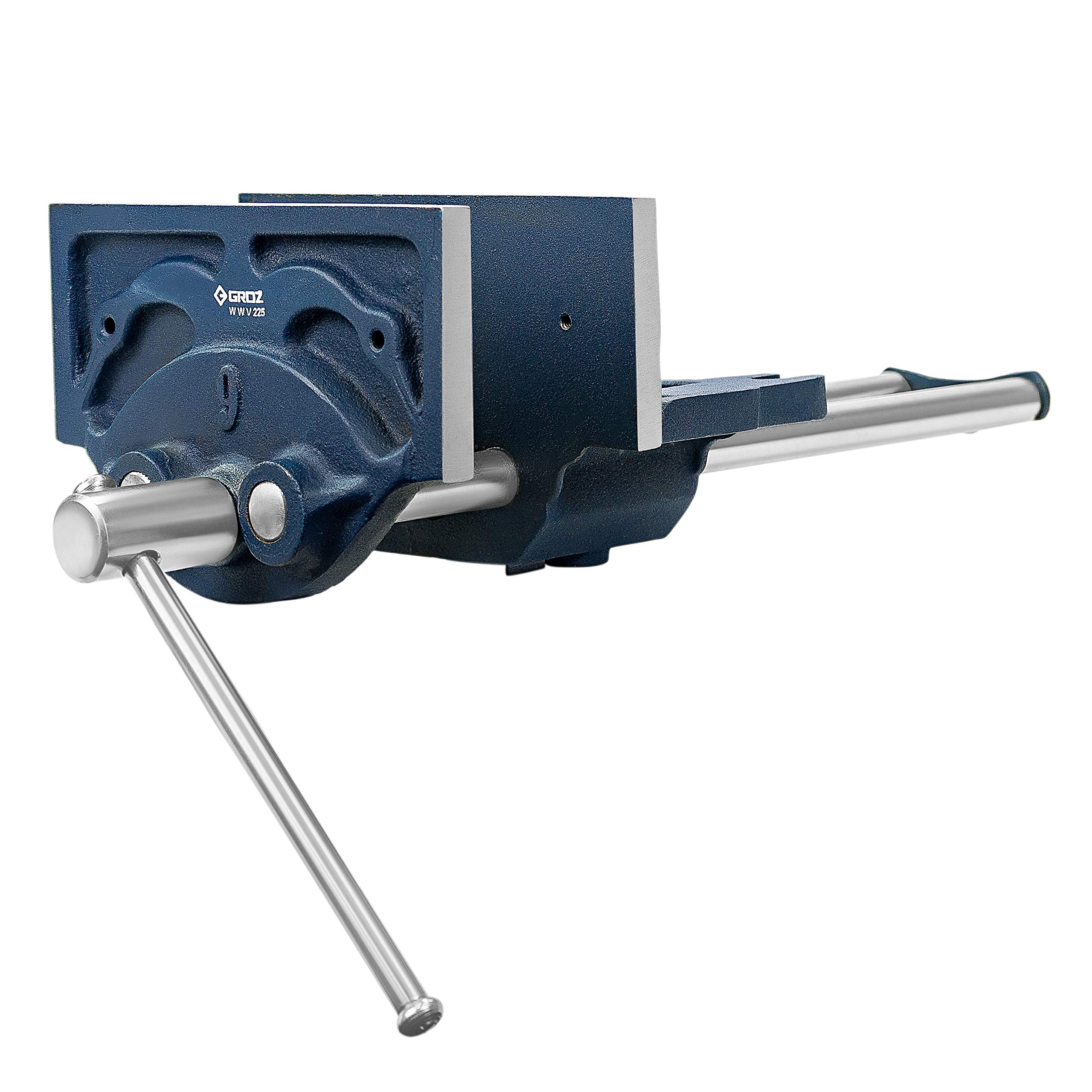 Buy Groz 39002 9" Precision Woodworking Vise, Blue Finish Online at ...