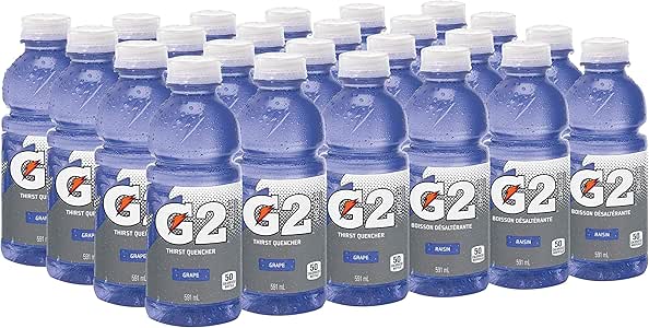 Gatorade G2, Grape 591mL, 24 Pack: Amazon.ca: Grocery