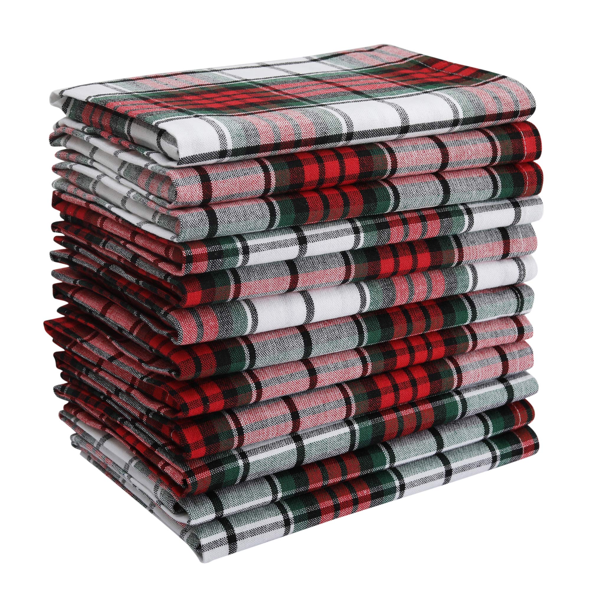 DG Collections Dinner Napkins, 100% Cotton Over Sized Kitchen Napkins ...
