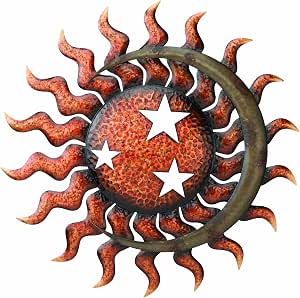 Amazon.com : Regal Art & Gift 10215 Celestial Sun Wall Décor, 29-Inch ...
