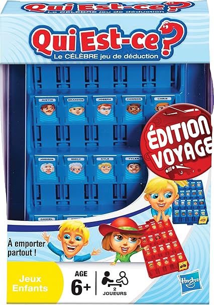 Hasbro - 274691010 - Jeu de Société - Qui Est-Ce ? - Édition Voyage ...