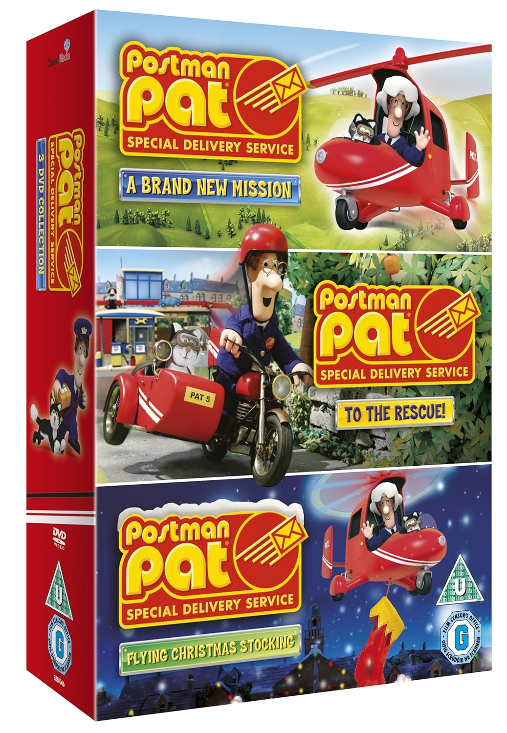 Postman Pat Sds Series 1 Vol 13 Boxset 3 Disc (3 Dvd) [Edizione: Regno ...