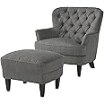 Amazon.com: Christopher Knight Home Tafton Fabric Club Chair and ...