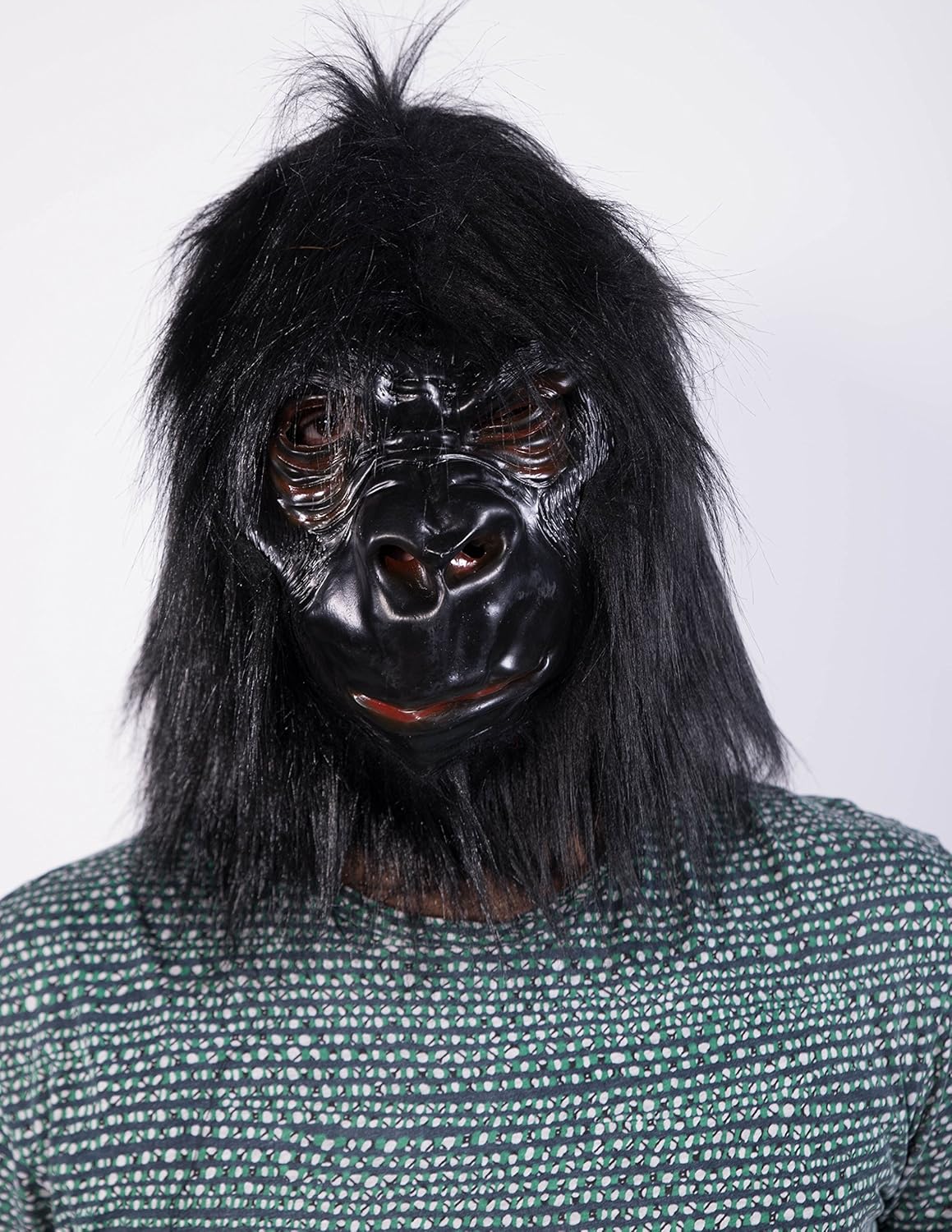 Amazon.com: The Mask Biz Gorilla Head Mask Halloween - Latex - Animal ...