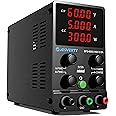 Amazon.com: Jesverty DC Power Supply Variable, 0-60V 0-5A Adjustable Switching DC Regulated ...
