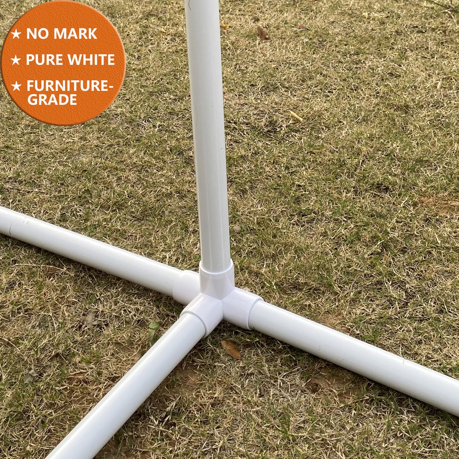 Mua letsFix 1" PVC Fittings 4 Way (10-Pack) Furniture Grade, Elbow ...