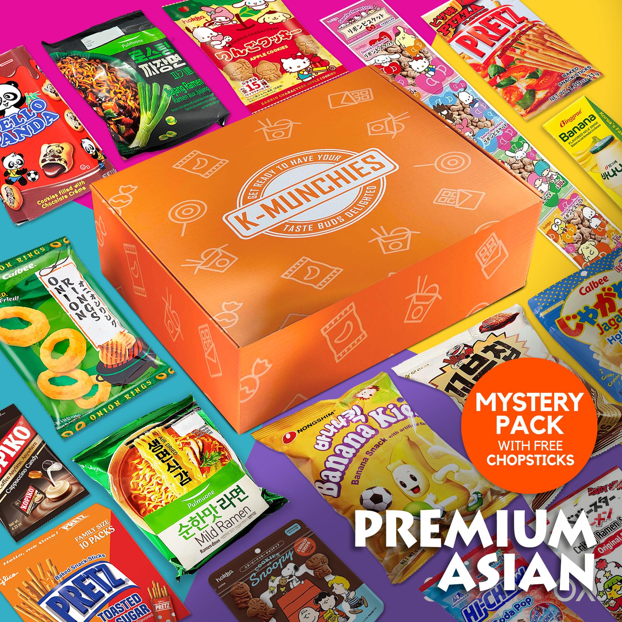 Mua K-Munchies Asian Snacks Box - Snacks Variety Pack for Adults and ...