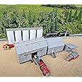 Amazon.com: Walthers, Inc. Trackside Oil Dealer with Storage Tanks Kit ...