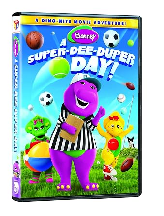 Amazon.com: Barney: A Super-Dee-Duper Day!: Dean Wendt, Carey Stinson ...