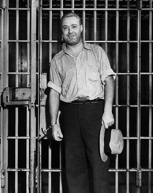 Amazon.com: George Machine Gun Kelly Gangster, 18" x 15" - B&W Photo ...