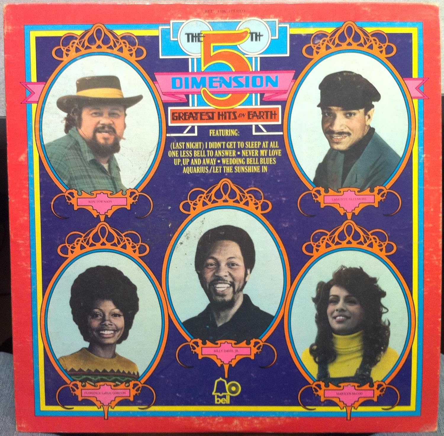 Fifth Dimension, The - The Greatest Hits On Earth - Bell Records - BELL ...