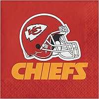 Amazon.com: Kansas City Chiefs Napkins, 48 ct : Home & Kitchen