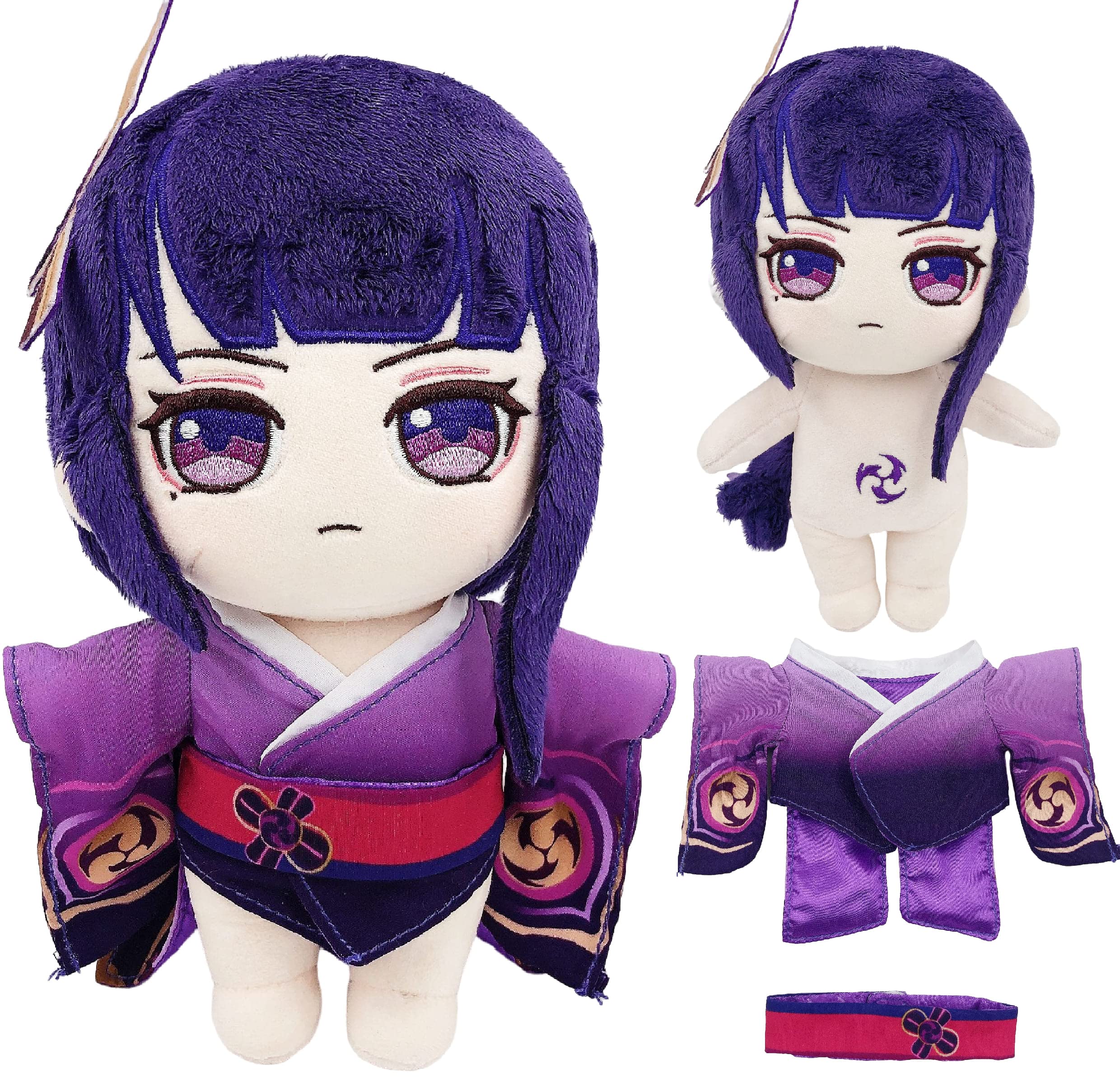 Mua UOOZII 23cm/9inch Genshin Impact Plush Figure Hu Tao Raiden Shogun ...