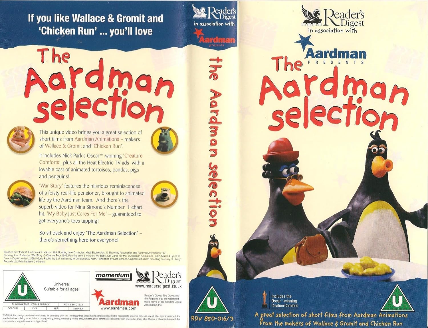 The Aardman Selection: Amazon.co.uk: Video