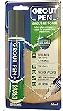 Grout Pen Dark Grey - Revives & Restores TILE GROUT: Amazon.co.uk: DIY ...