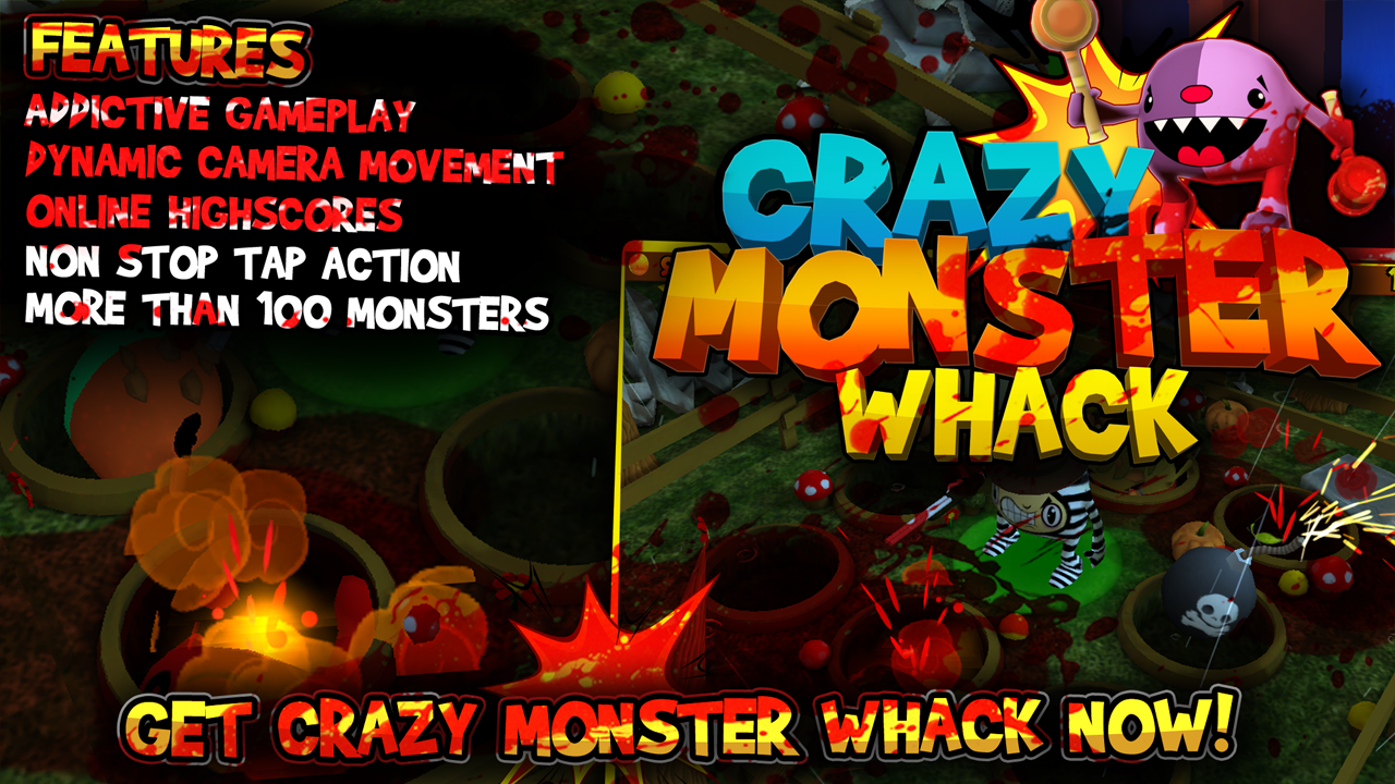 Crazy Monster Whack BLOOD EDITION:Amazon.com:Appstore for Android