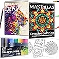 Amazon.com : Adult Coloring Book for Women Relaxation, Spiral Bound ...