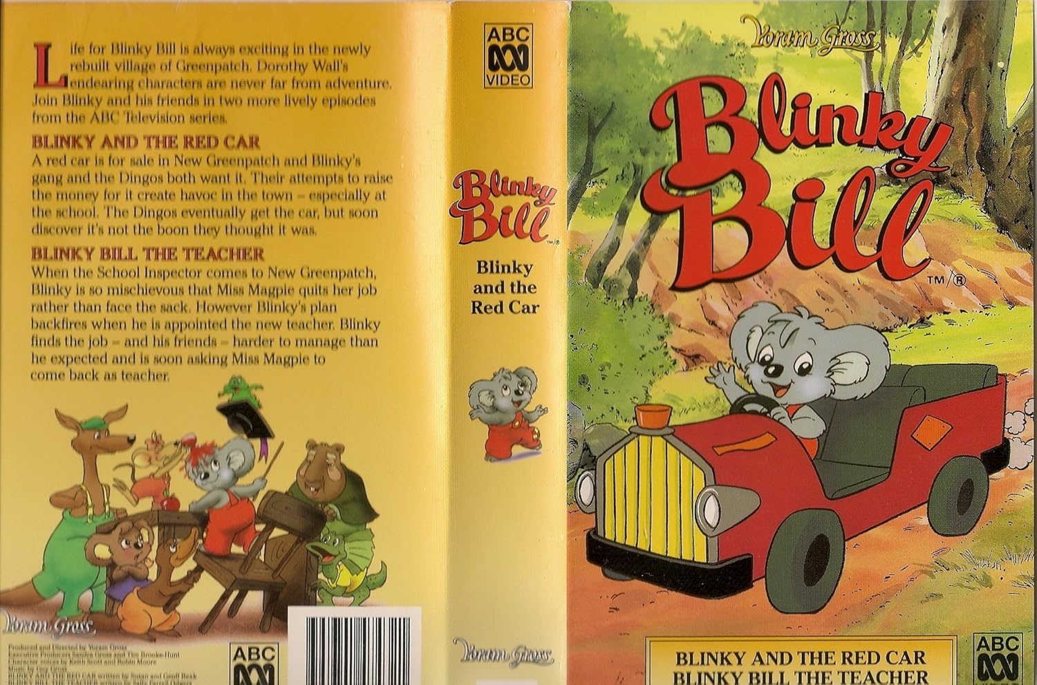 Blinky Bill - Red Car / Teacher: Amazon.co.uk: Video