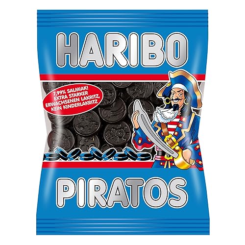 Haribo Super Piratos (360g) - Super Salty Liquorice Sweets: Amazon.co ...