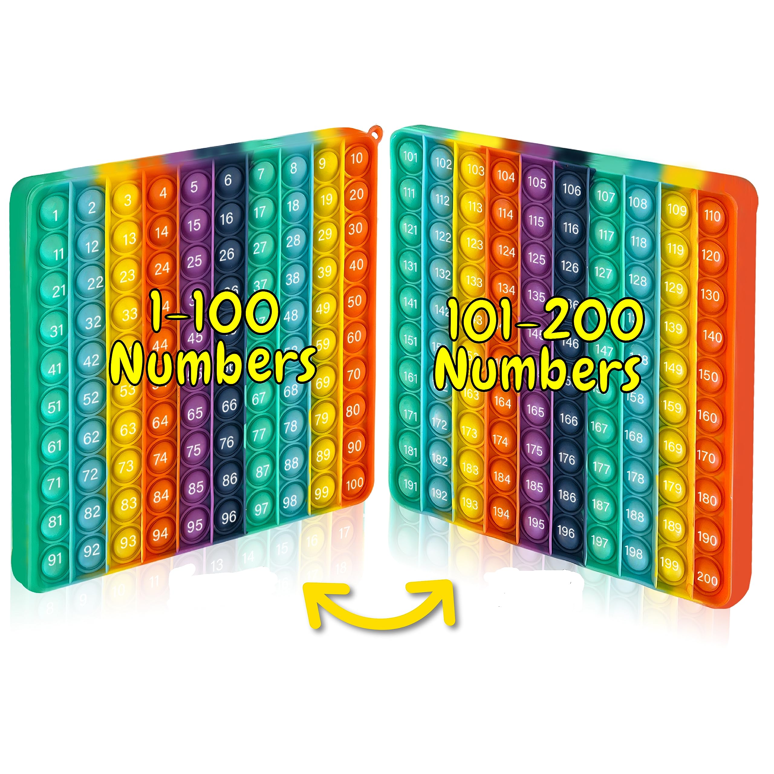Mua Counting Numbers Chart Pop It Double Sided Learning Math Game ...