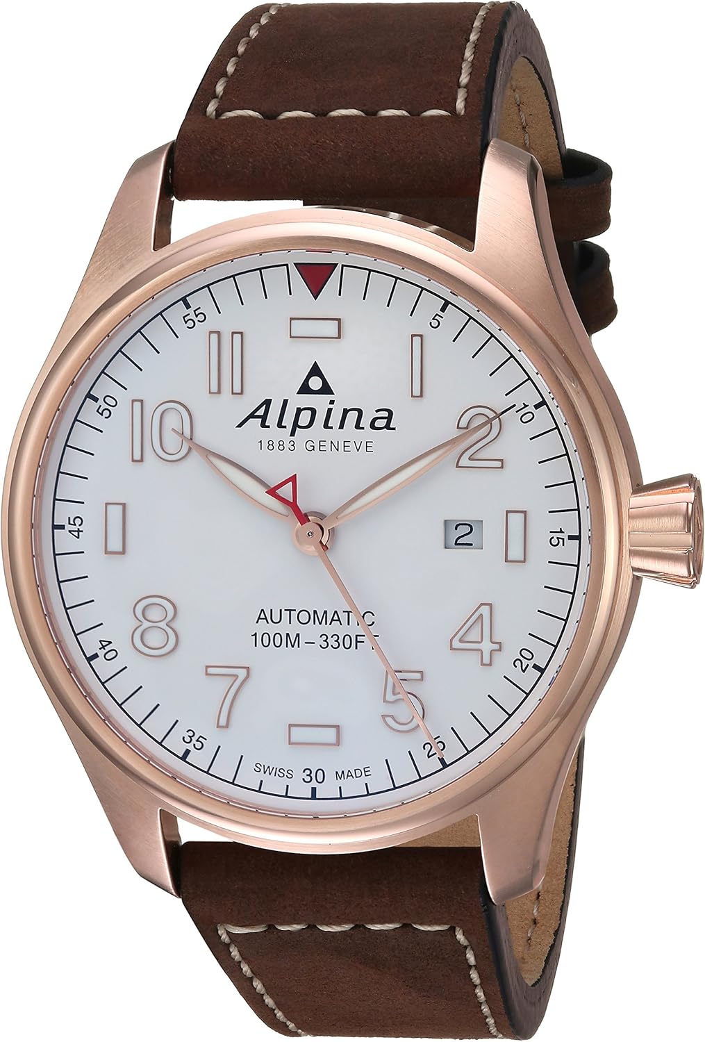 Alpina Herren analog Schweizer Automatik Uhr AL-525S4S4: Amazon.de: Uhren